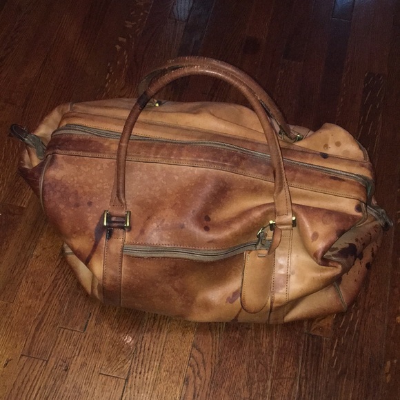 Hartmann | Bags | Vintage Hartman Brown Leather Duffel Bag 8x12x9 ...